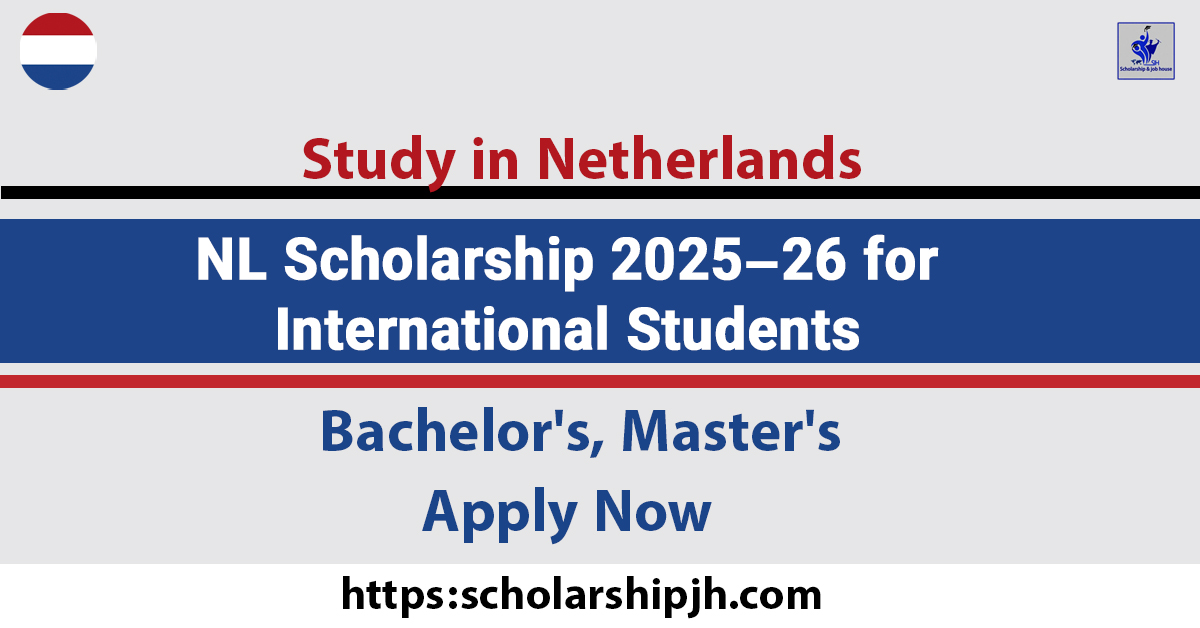 NL Scholarship 2025–26 for International Students
